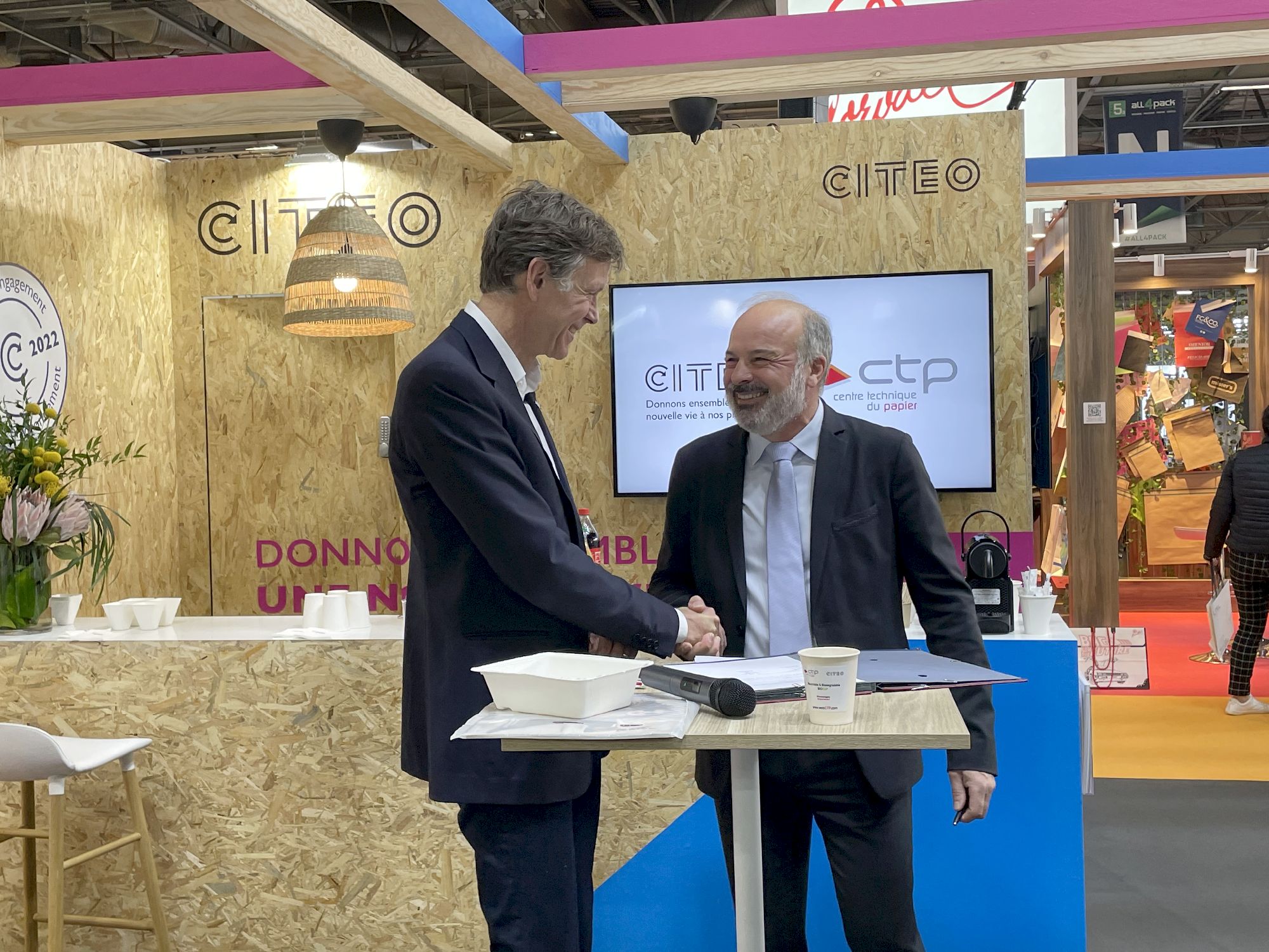 Citeo et le CTP signent une convention