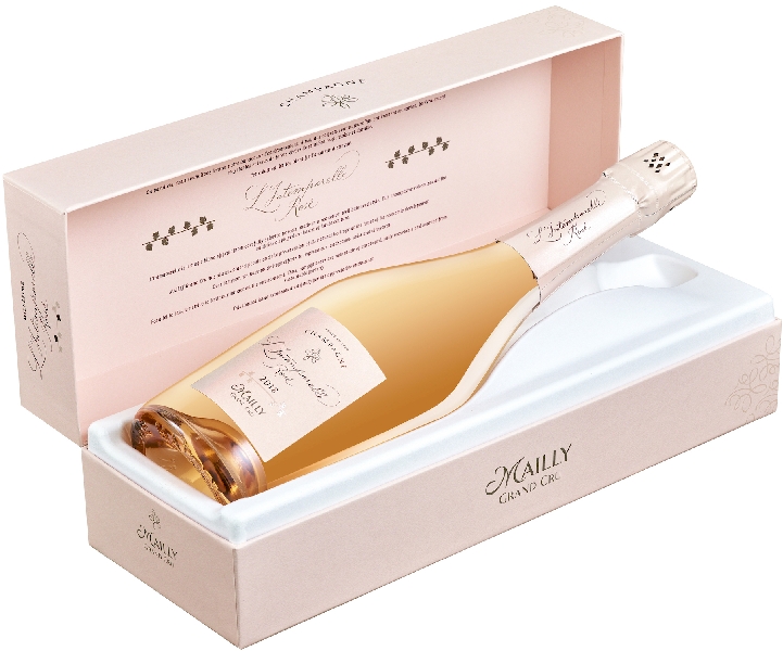 Fedrigoni et Cartonnages Bos innovent pour le coffret des Champagnes Mailly