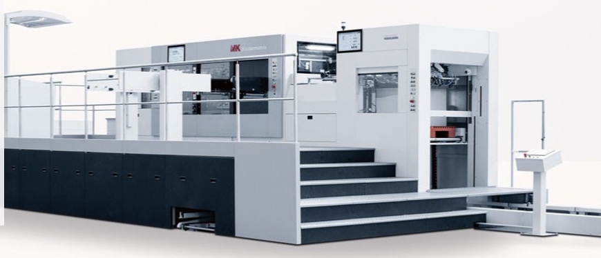 La platine de découpe Mastermatrix 106 CSB en démo chez Heidelberg Wiesloch