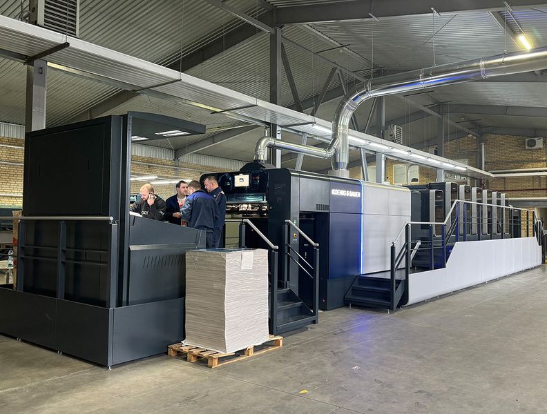 Elgraf investit dans une Koenig & Bauer Rapida 106