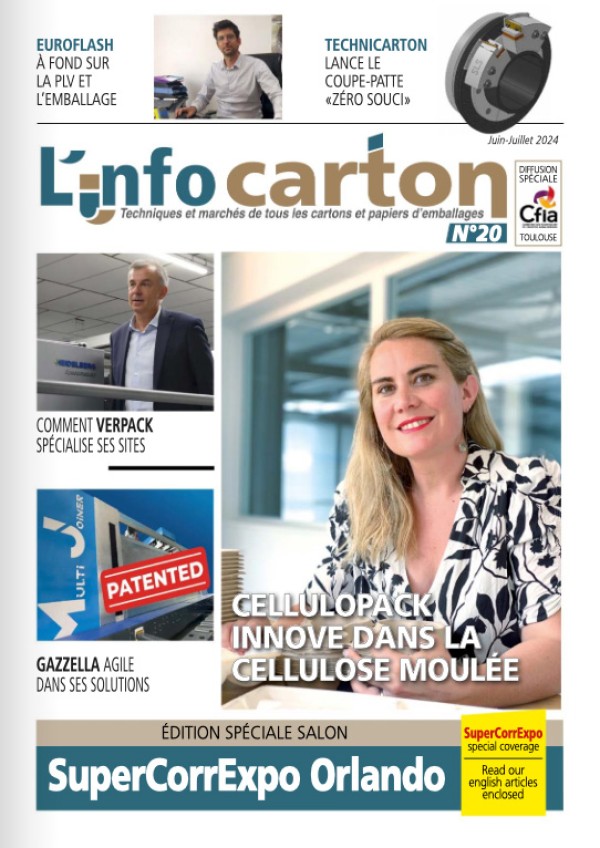 L'Info Carton, le mag sur l'actualité packaging du carton