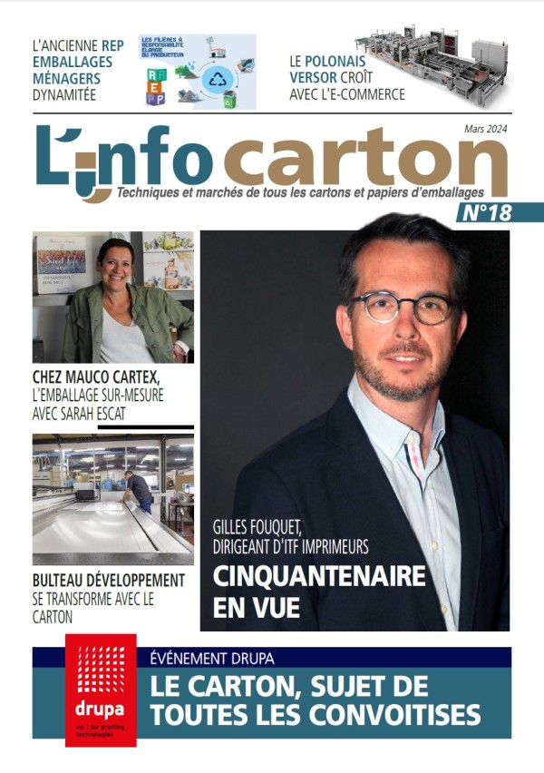 L'Info Carton, le mag sur l'actualité packaging du carton
